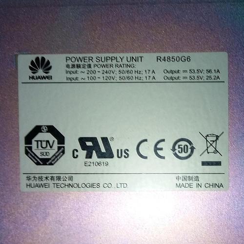 华为通信电源R4850G6整流模块技术参数/报价